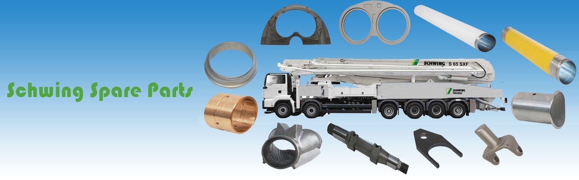 Concrete Pump Parts Store Products - Concrete Pump Spare Parts